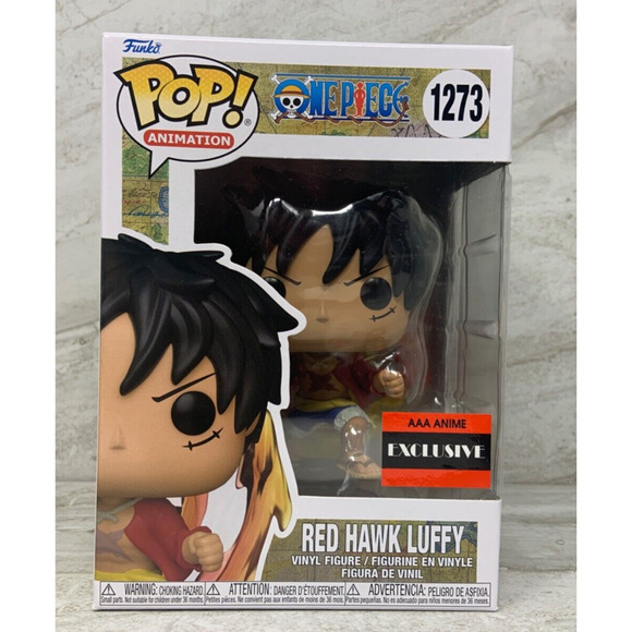 Funko | Toys | Funko Pop One Piece Red Hawk Luffy 273 W Protector ...